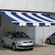 Retractable Awnings,Car Parking Retractable Awnings System,Commercial ...